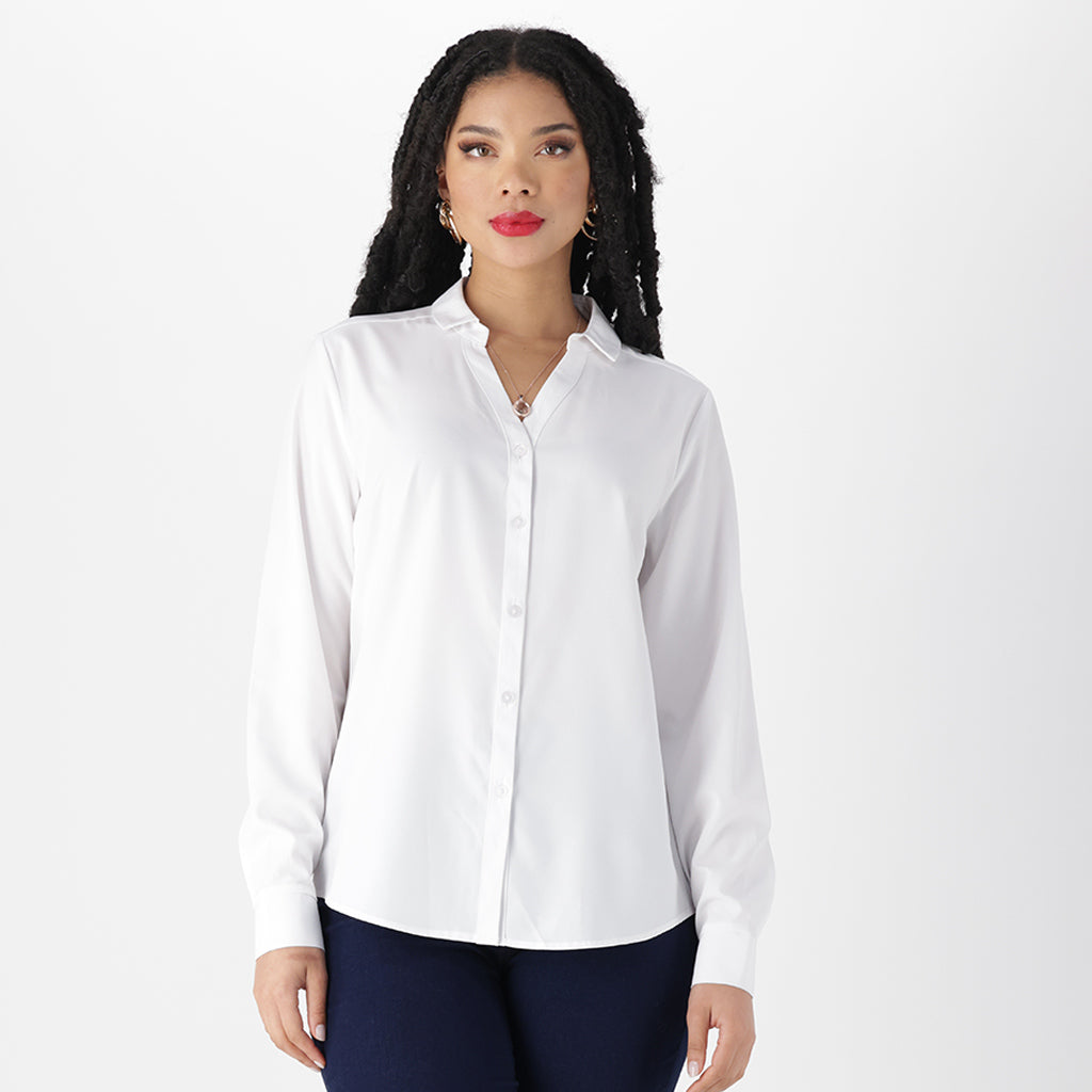 Dunns Clothing | Marisa Shirt _ 135831 _ White | R199