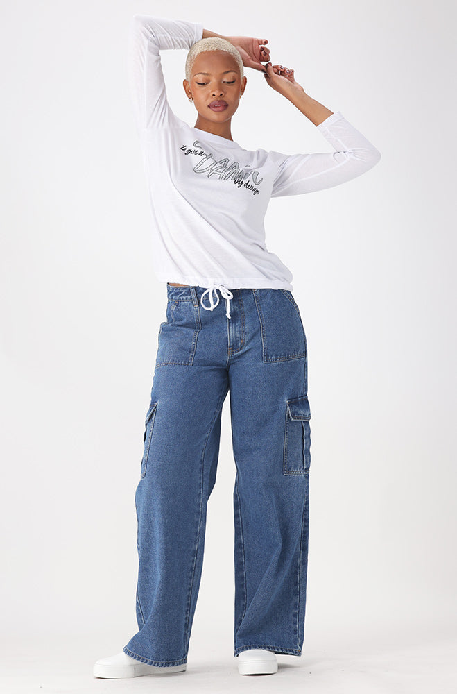 Jade Graphic Tee _ 159978 _ White – Dunns