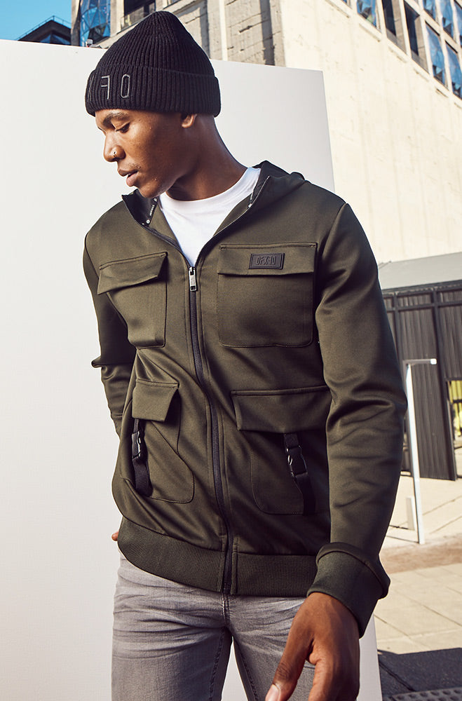 Dunns Clothing | Conner Hoodie _ 156364 _ Fatigue | R399 - Save 20%