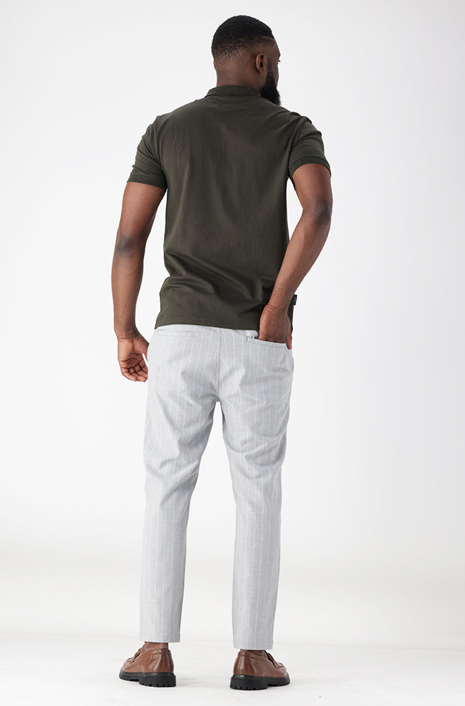 Dunns Clothing | Sphen Smart Pant _ 162624 _ Grey Mel | R379