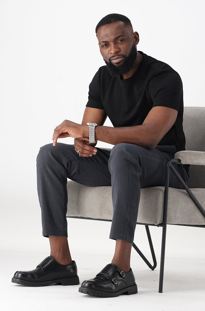 Dunns Clothing | Daniel Smart Pant _ 162626 _ Dark Grey | R379