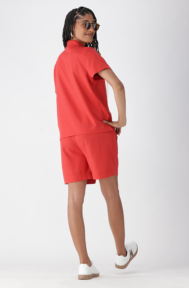Dunns Clothing | Zena Front Pocket Shorts | R259
